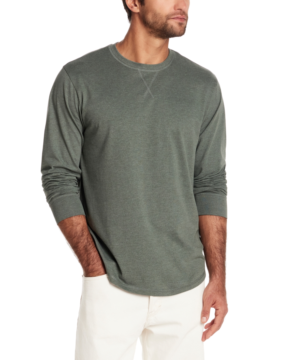 Click here for Weatherproof Vintage Mens Brushed Long Sleeve Crew... prices