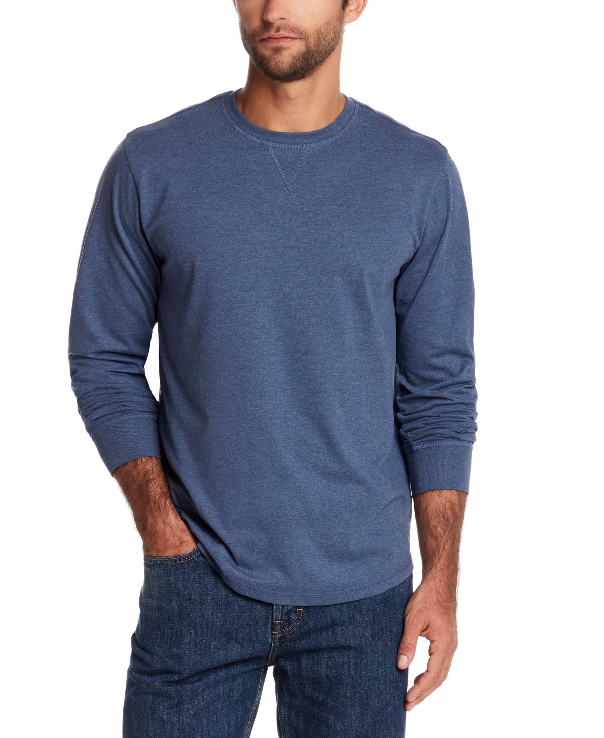 Click here for Weatherproof Vintage Mens Brushed Long Sleeve Crew... prices