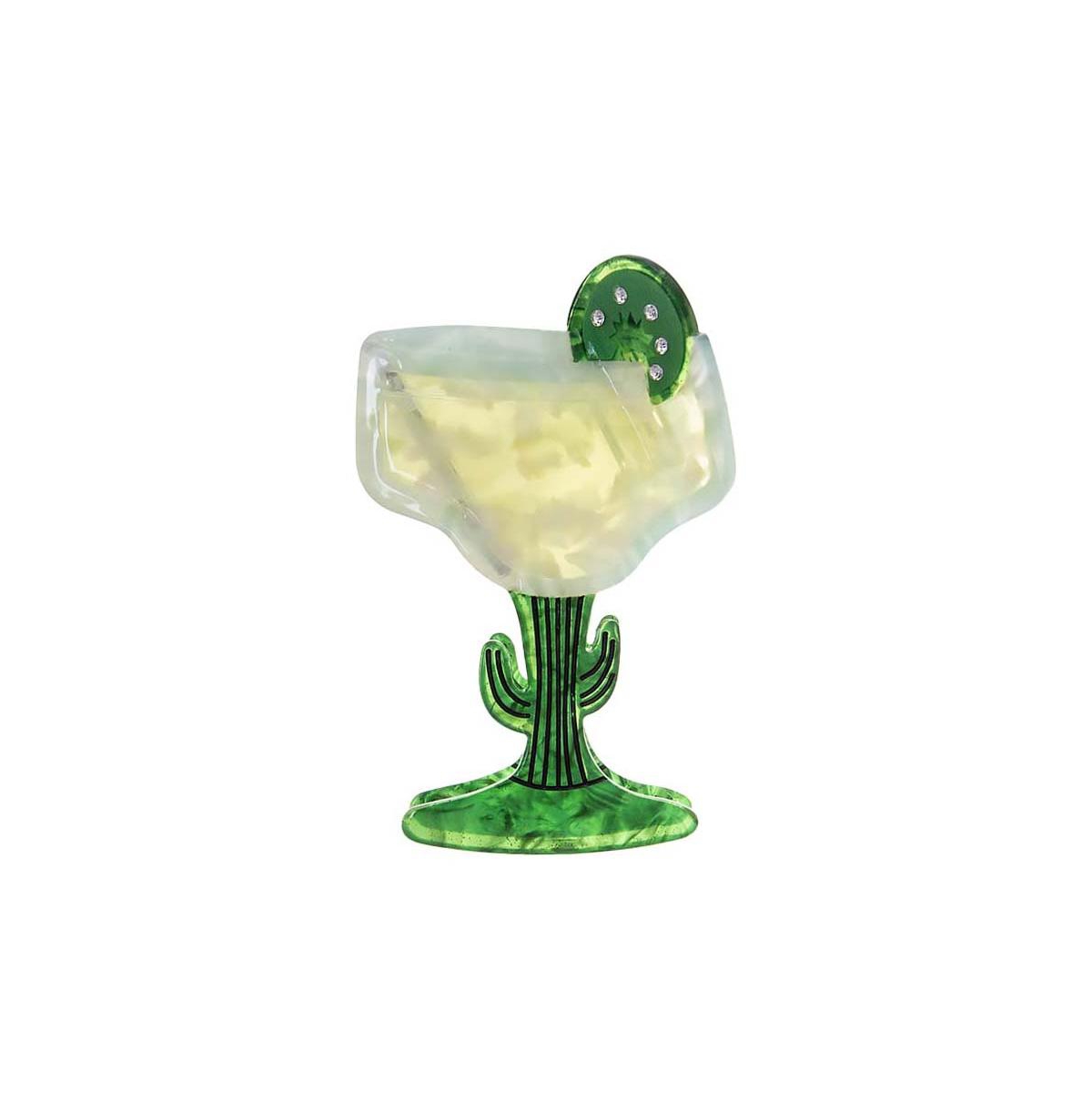 Click here for Margarita Hair Claw Clip By Adina Eden - Green prices