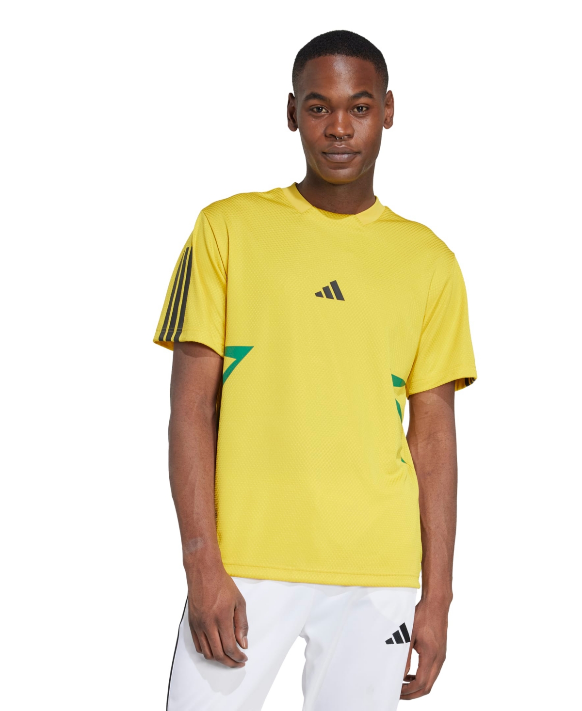 Click here for adidas Mens House of Tiro Color Block T-Shirt - Ha... prices