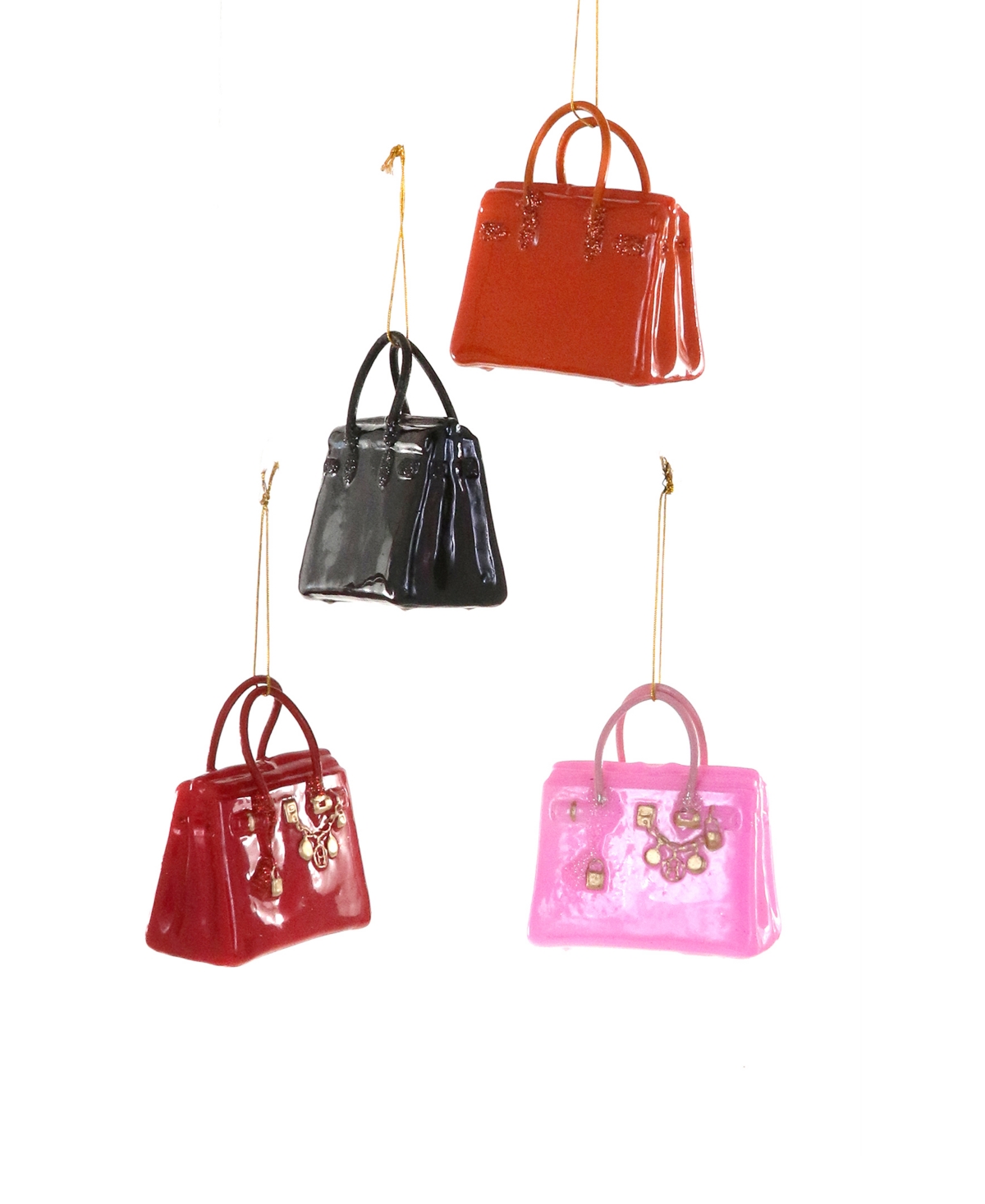 Click here for Cody Foster & Co. Luxury Bag Glass Ornament - Mult... prices