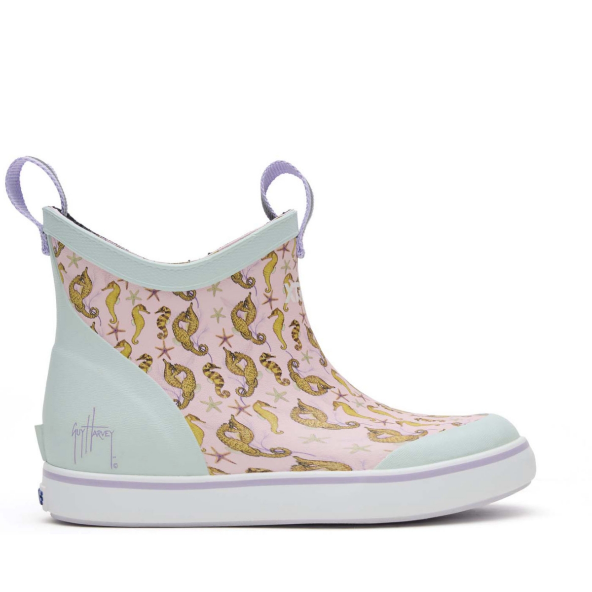 Click here for Xtratuf Big Kids Ankle Deck Boot Guy Harvey - Medi... prices