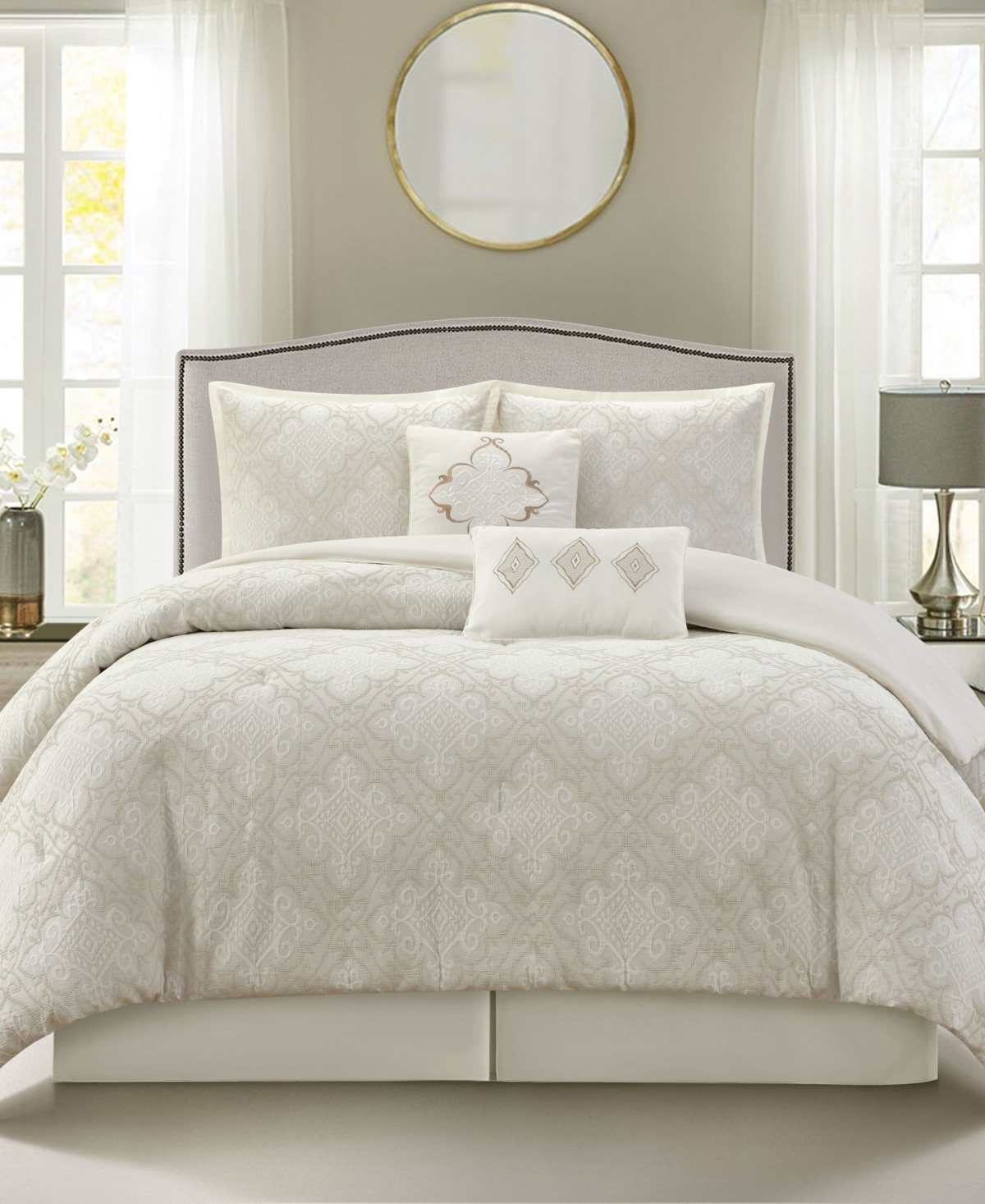 Click here for Stratford Park Prissa Medallion 6-Pc. Comforter Se... prices