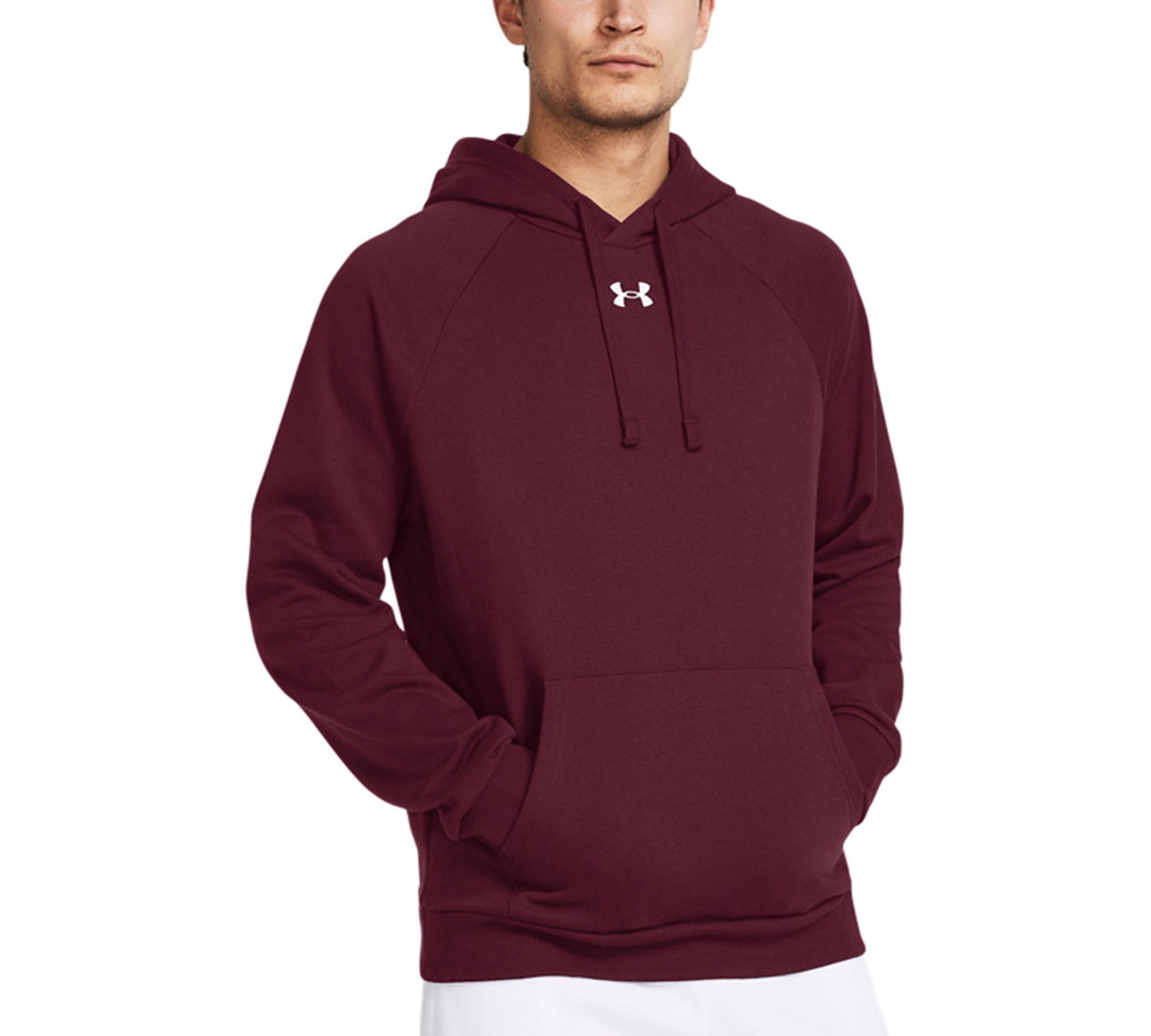 Click here for Under Armour Mens Rival Logo Embroidered Fleece Ho... prices