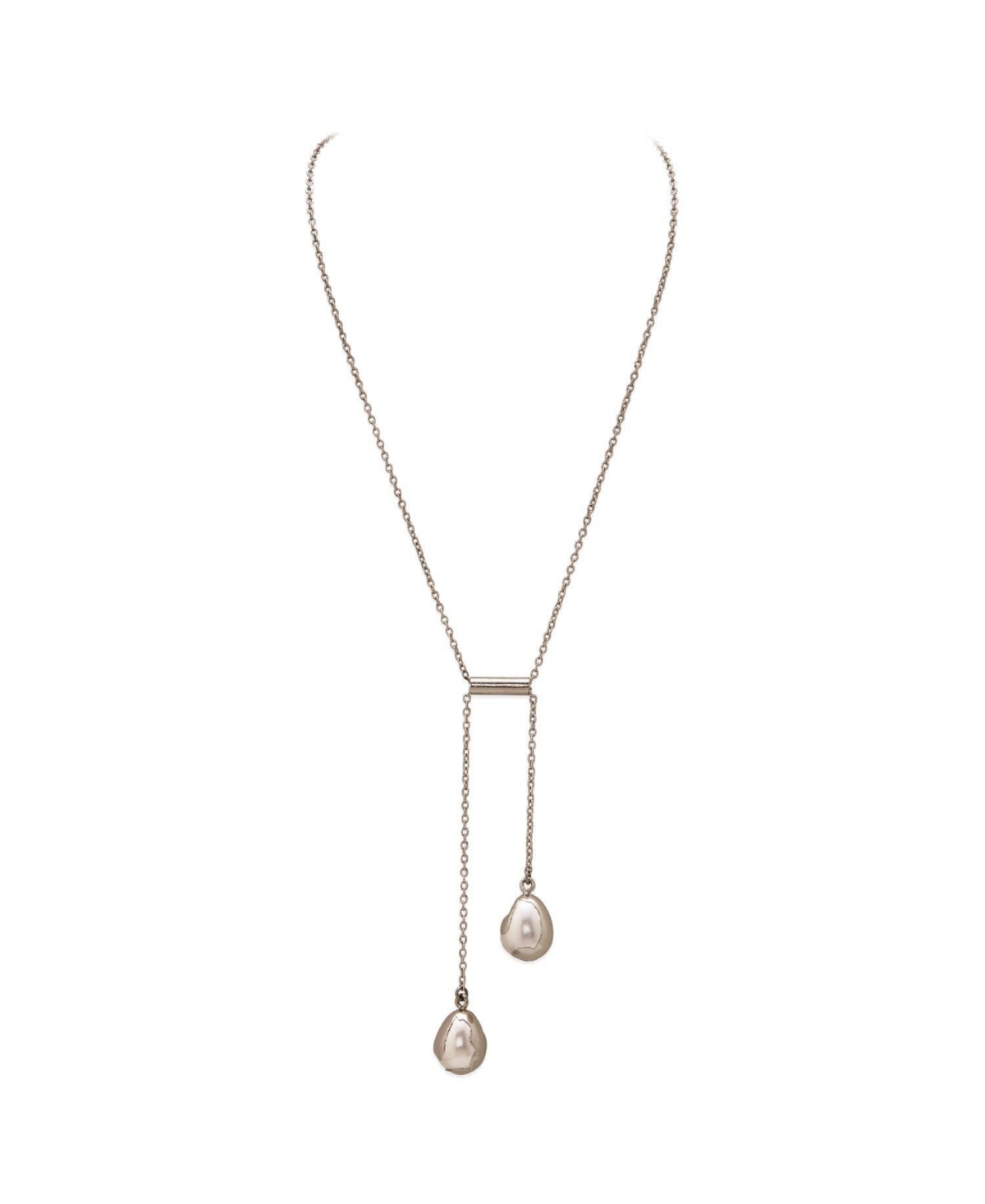 Click here for Dhwani Bansal Boond Pendant (Wg) - White rhodium p... prices