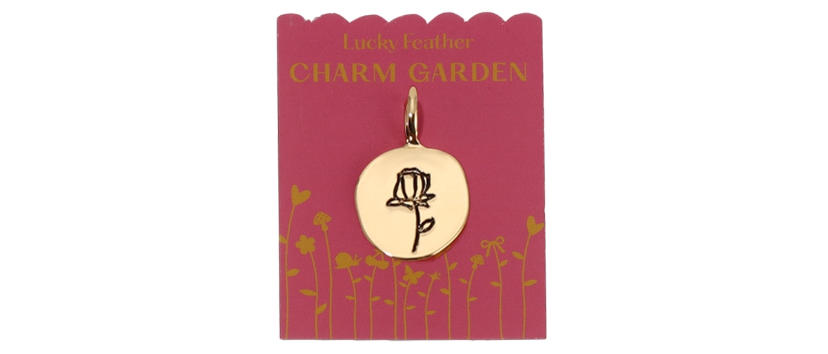 Click here for Lucky Feather Charm Garden - Gold - Love - Rose prices