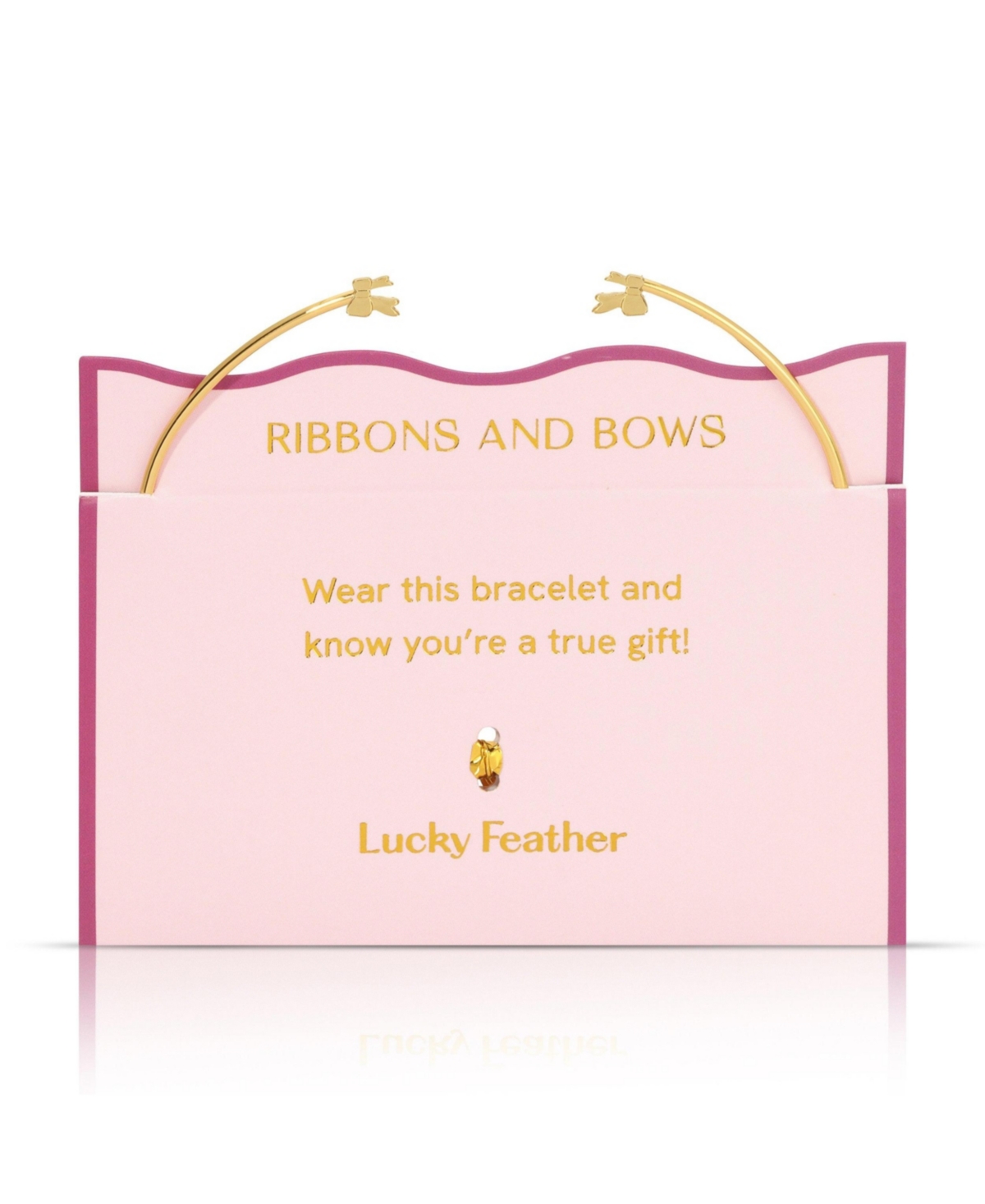 Click here for Lucky Feather Connection Cuff - Bows - Ribbons and... prices