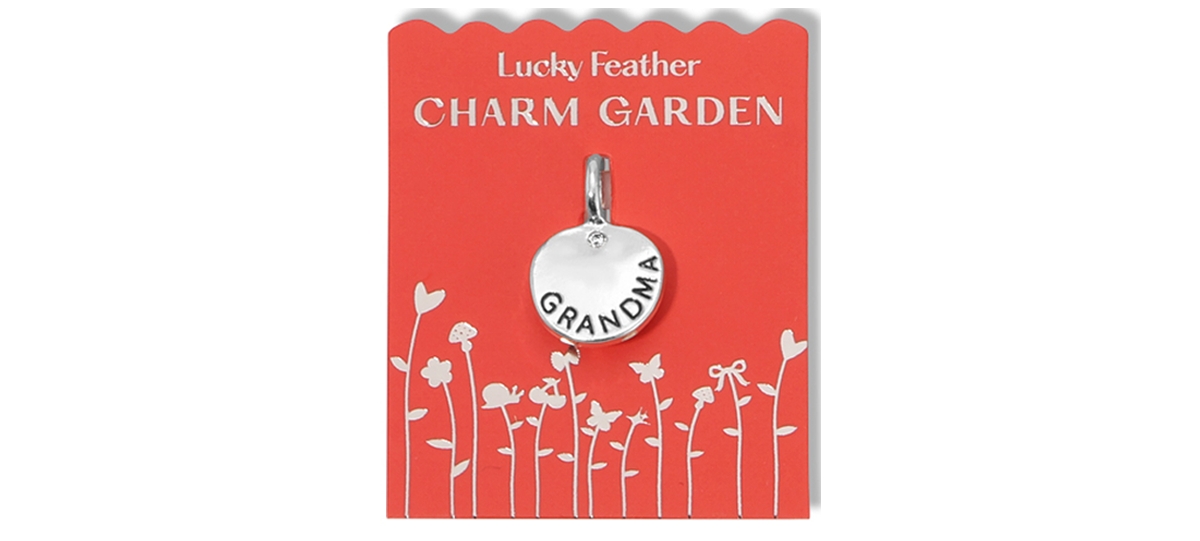 Click here for Lucky Feather Charm Garden - Silver - Grandma prices