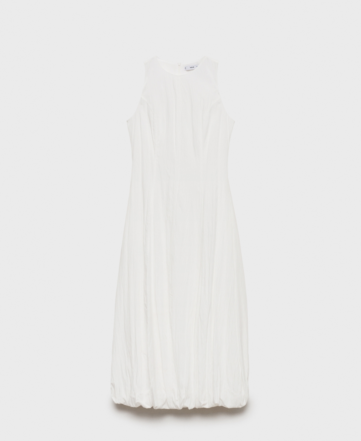 Click here for Mango Womens Balloon Effect Long Dress - White prices