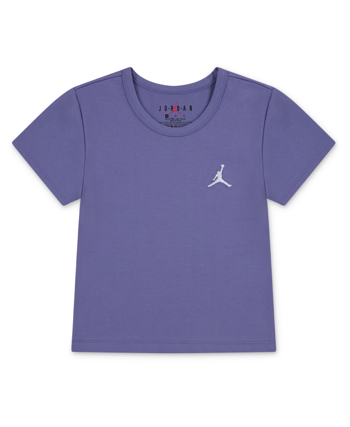 Click here for Jordan Big Girls Brooklyn Essentials T-Shirt - Dus... prices