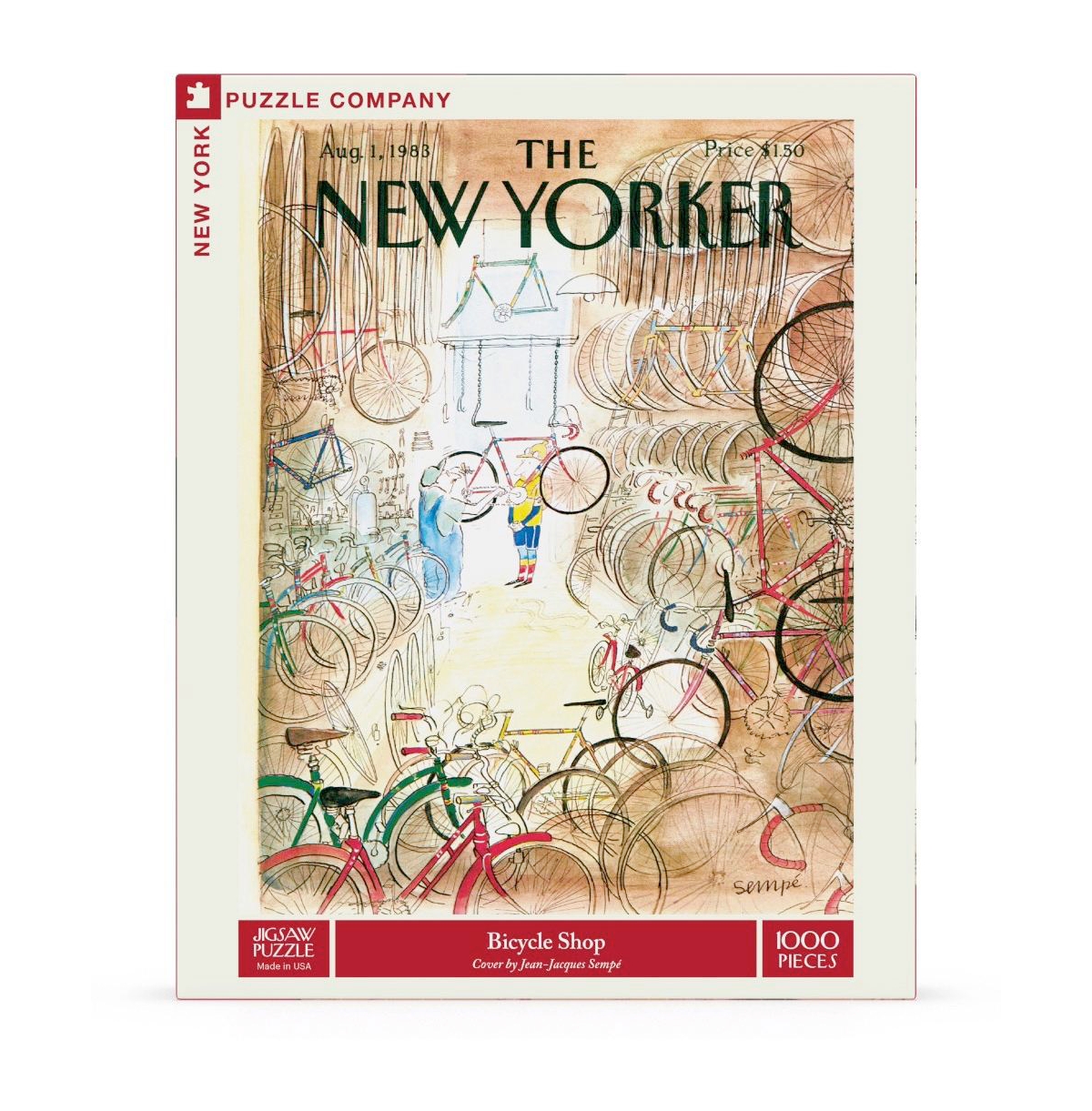 Click here for New York Puzzle Company Bicycle Shop 1000 Piece Pu... prices