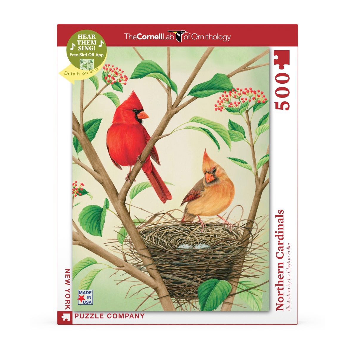 Click here for New York Puzzle Company Northern Cardinals 500 Pie... prices