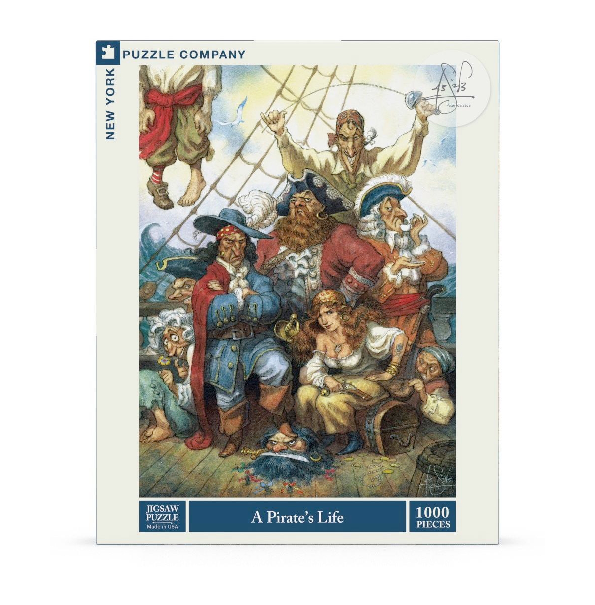 Click here for New York Puzzle Company A Pirates Life 1000 Piece... prices