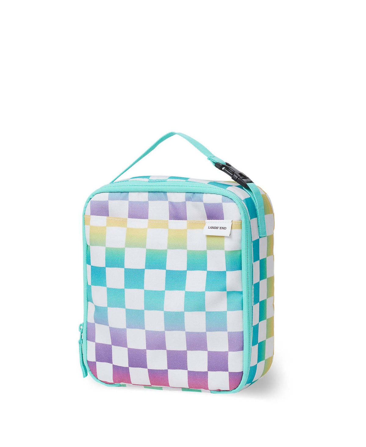 Click here for Lands End Kids Insulated Ez Wipe Lunch Box - Rainb... prices