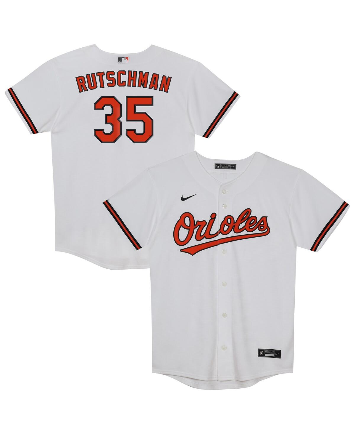 Click here for Nike Preschool Adley Rutschman White Baltimore Ori... prices