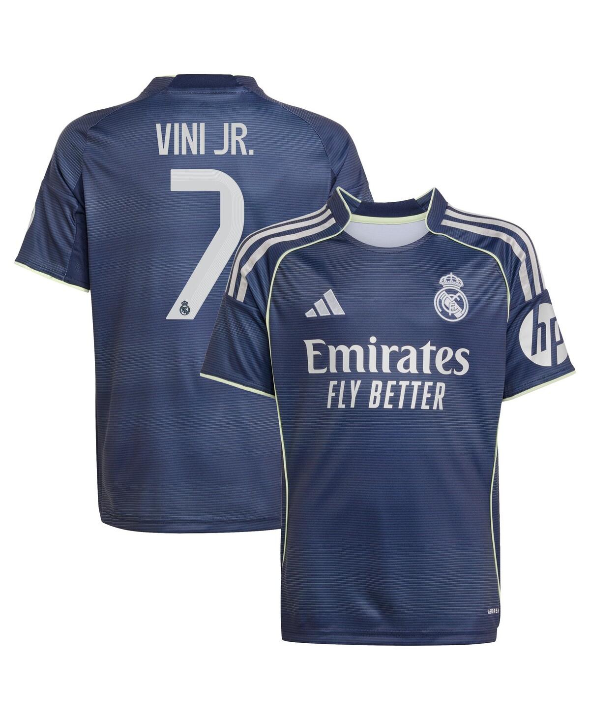 Click here for Adidas Big Boys and Girls Vini Jr. Blue Real Madri... prices
