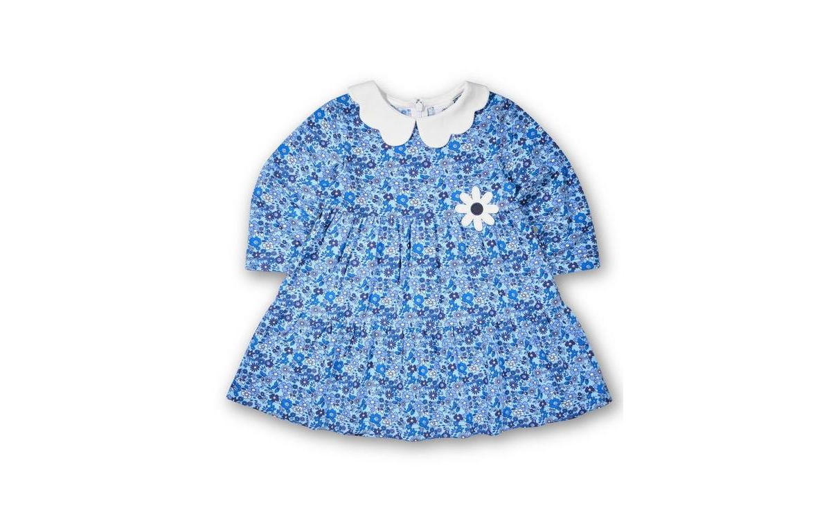 Click here for Florence Eiseman Floral Print Knit Dress With Flow... prices