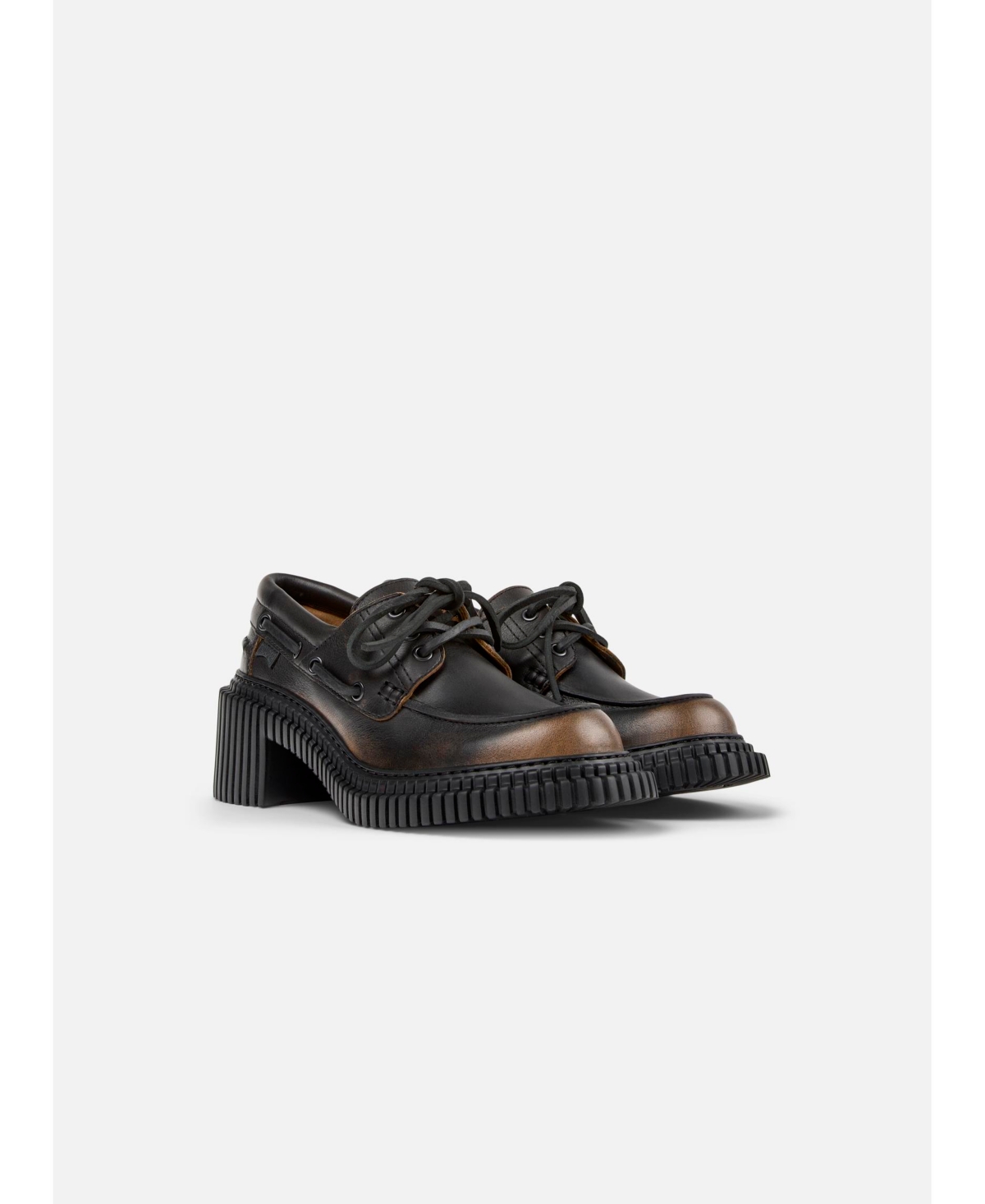 Click here for Camper Pix London Leather Shoes - Brown prices