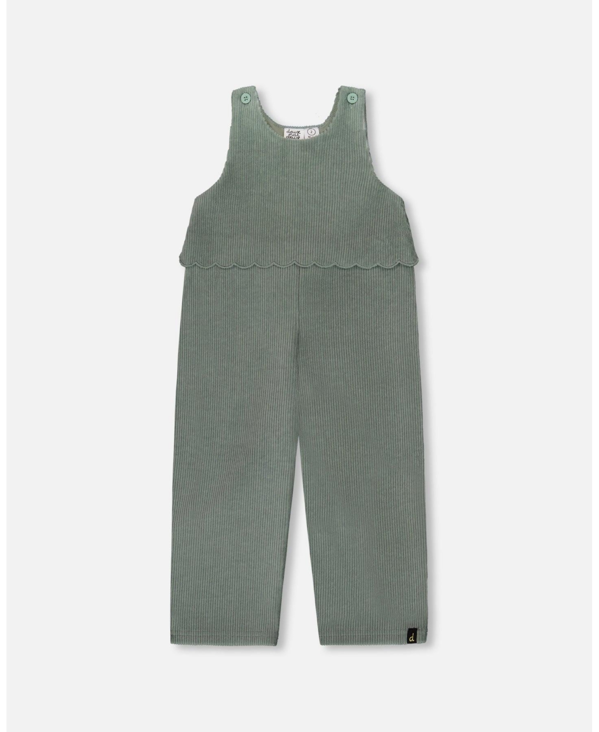 Click here for Deux par Deux Baby Girl Stretch Velour Faux-Layere... prices