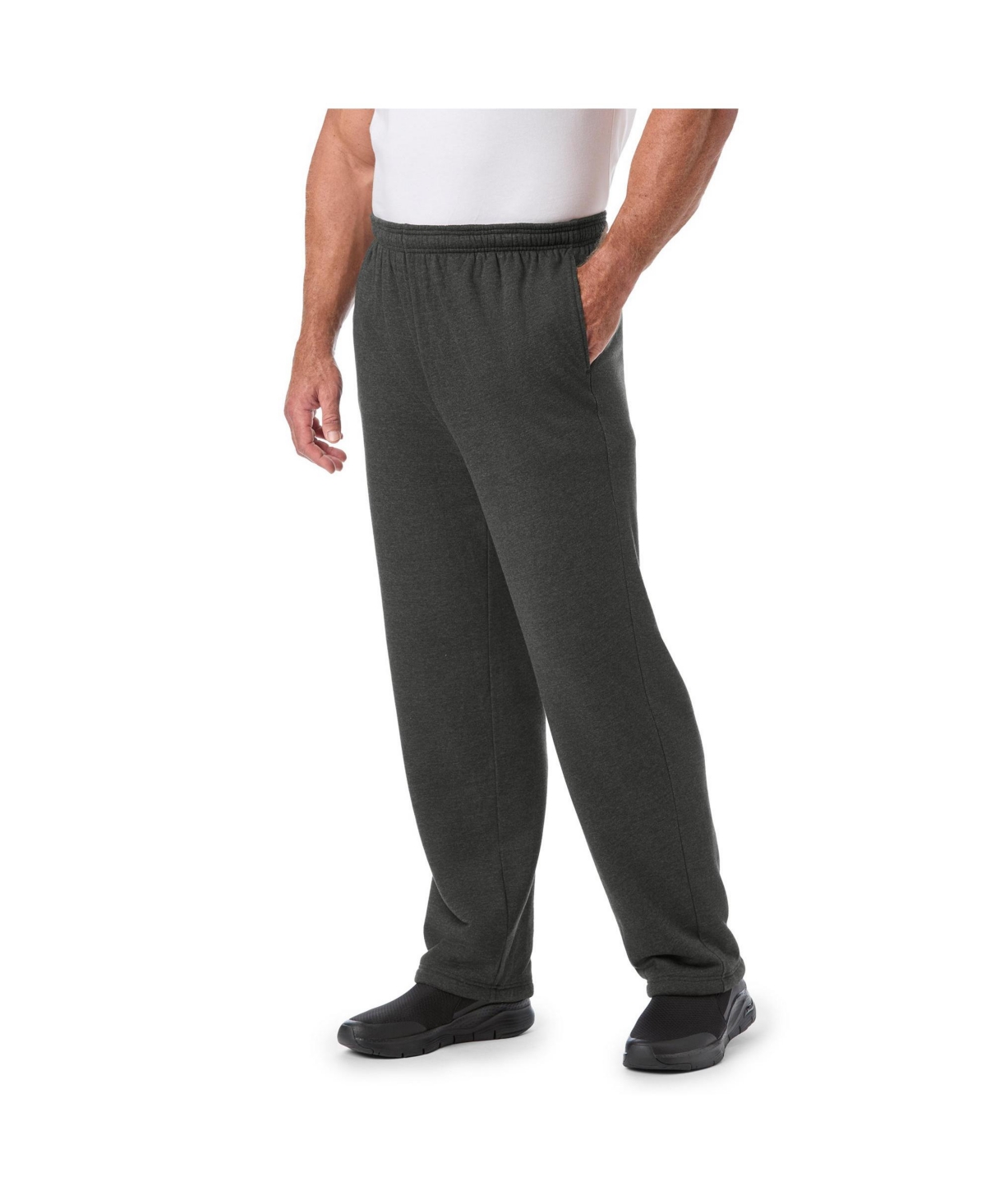 Click here for KingSize Big & Tall Sherpa Lined Full Elastic Swea... prices