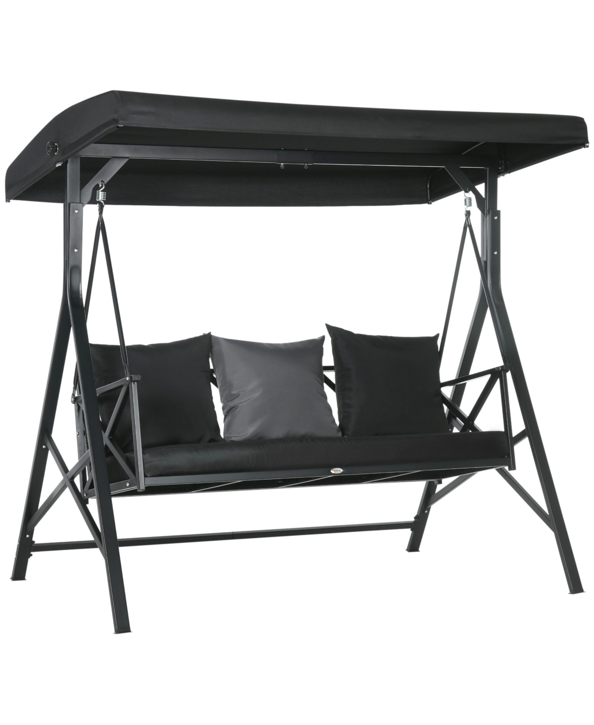 Click here for Flynama 3-Seat Patio Swing Chair  Porch Swing Glid... prices