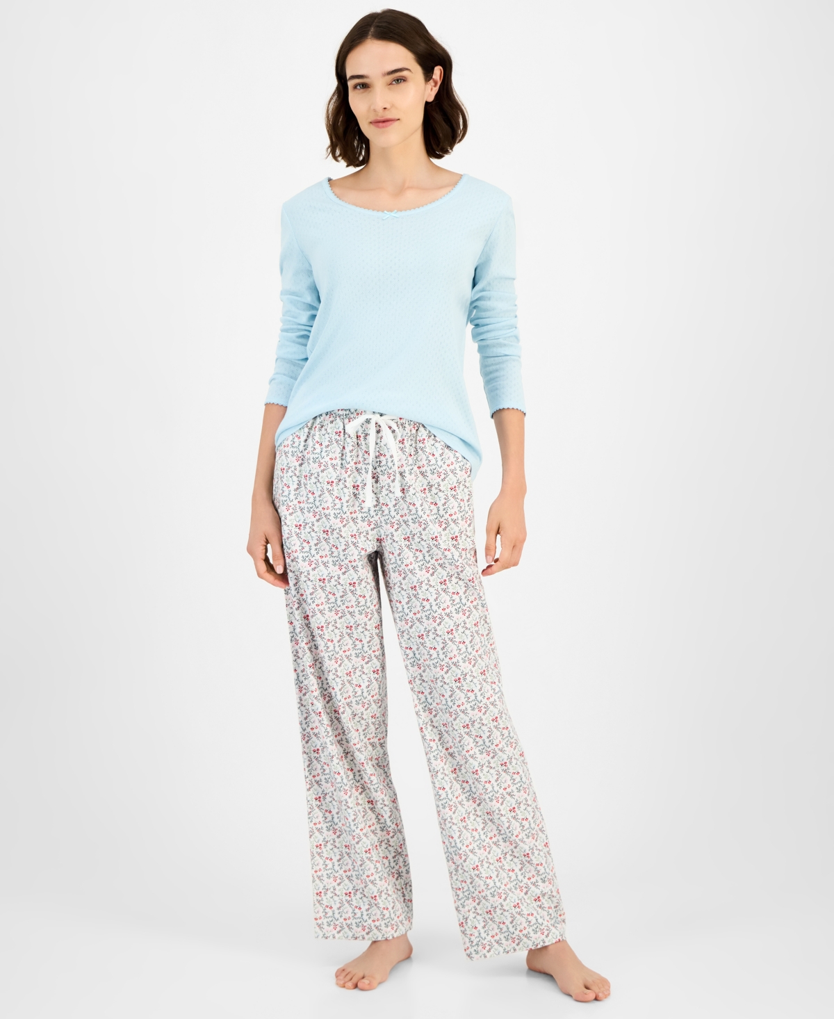 Click here for Charter Club Womens Cotton Flannel Plaid Pajama Pa... prices