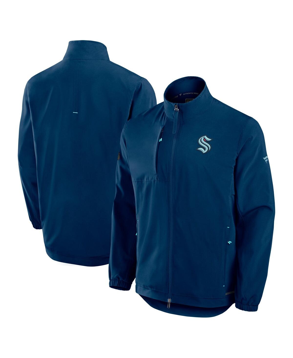 Click here for Fanatics Mens Deep Sea Blue Seattle Kraken Authent... prices