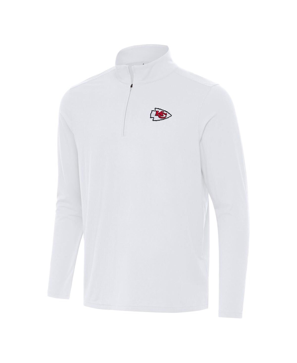 Click here for Antigua Mens White Kansas City Chiefs Intent Quart... prices