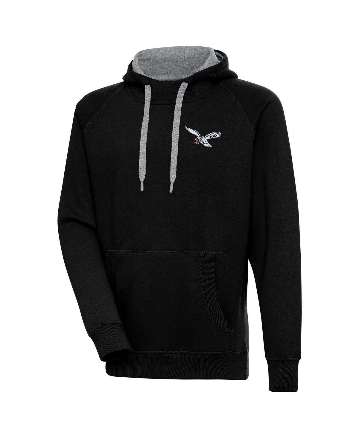 Click here for Antigua Mens Black Philadelphia Eagles Throwback L... prices