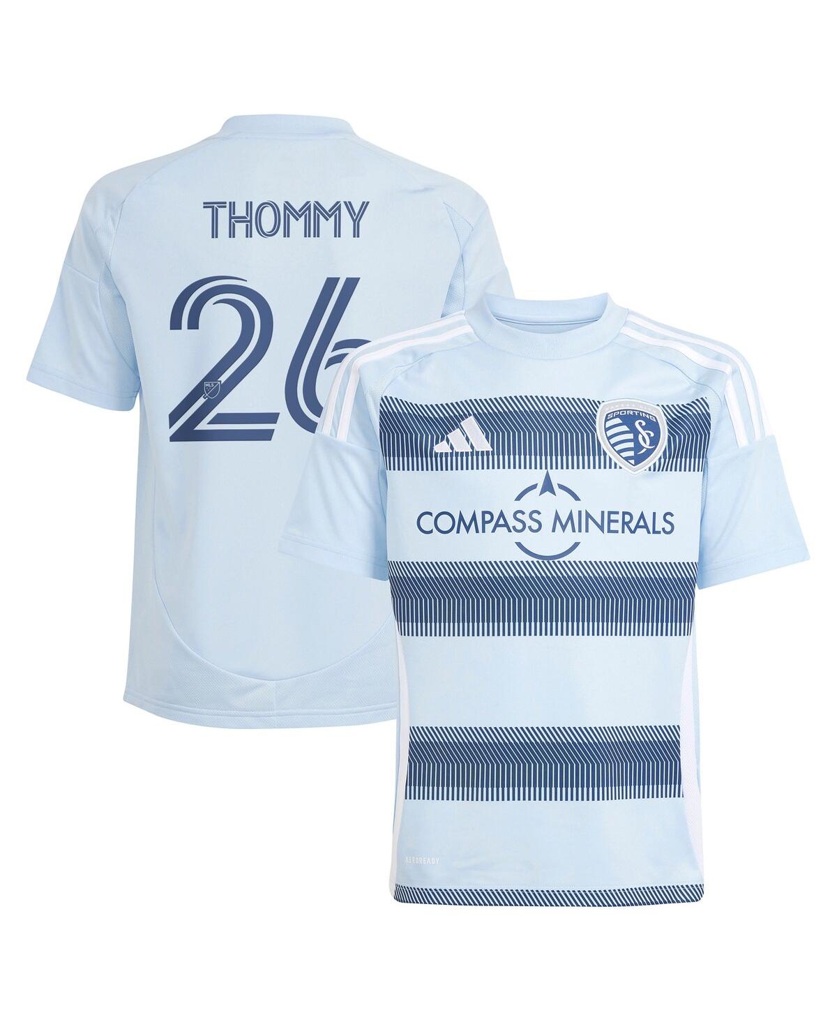 Click here for Adidas Big Boys and Girls Erik Thommy Light Blue S... prices