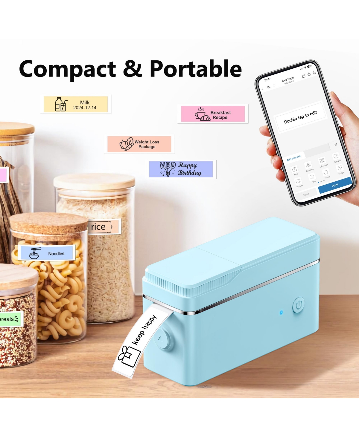 Click here for Nelko P31-s Label Maker Machine with Tape  Portabl... prices