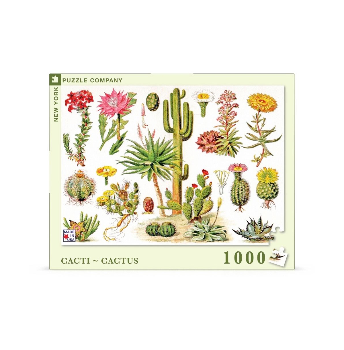 Click here for New York Puzzle Company Cacti Cactus 1000 Piece Pu... prices