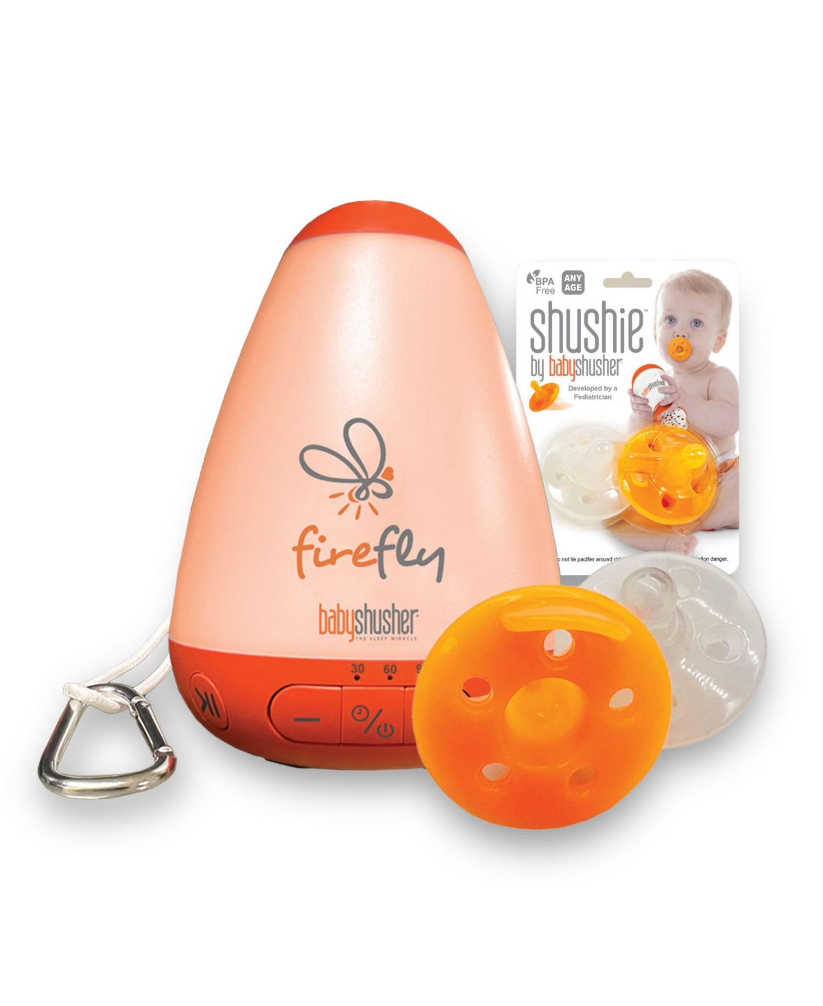 Click here for BabyShusher Baby Shusher Firefly by 2-Pack Shushie... prices