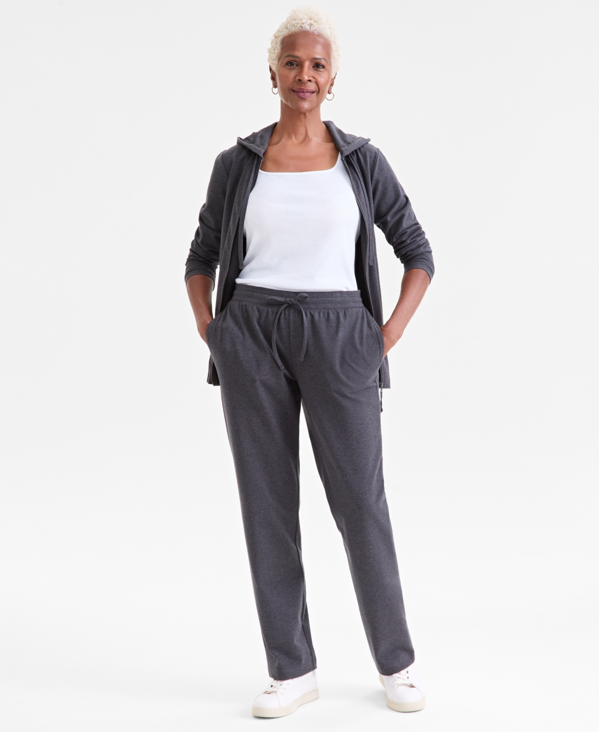 Click here for Style & Co Petite Mid-Rise Pull-On Pants  Petite &... prices