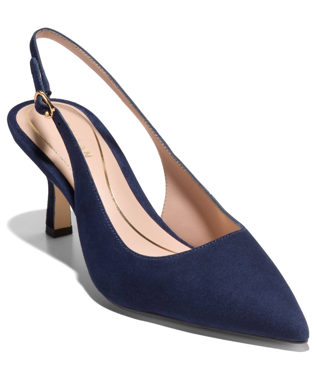 Click here for Cole Haan Womens Hansell Sling Back Pumps - Midnig... prices