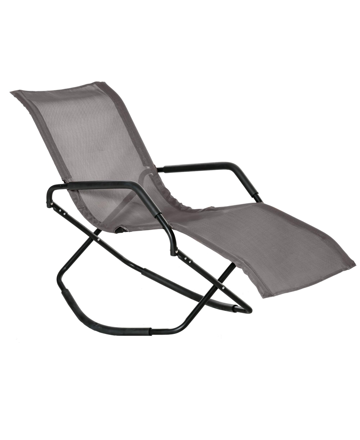 Click here for Foldable Rocking Sun Lounger Chaise with 352LB Cap... prices