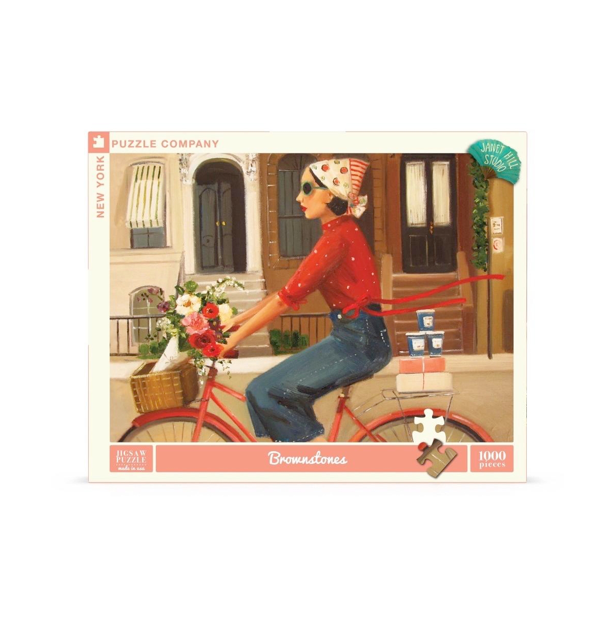 Click here for New York Puzzle Company Brownstones 1000 Piece Puz... prices