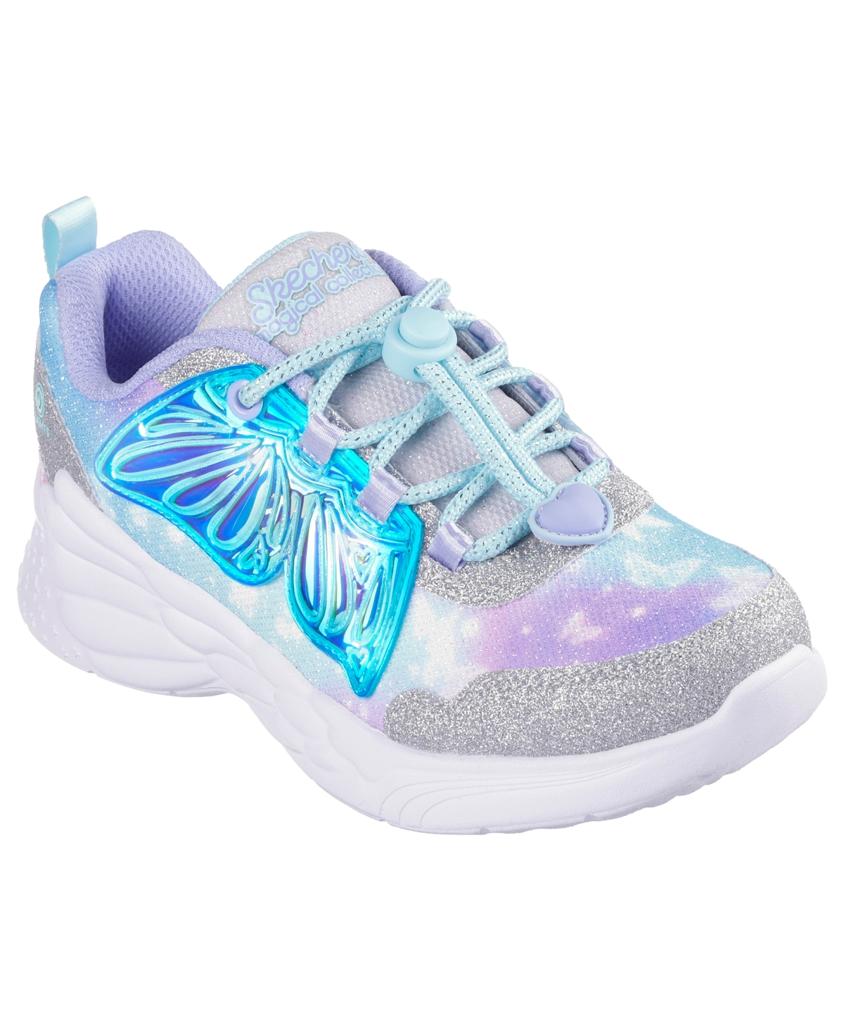 Click here for Skechers Little Girls Dream Racer - Wing Brites Li... prices