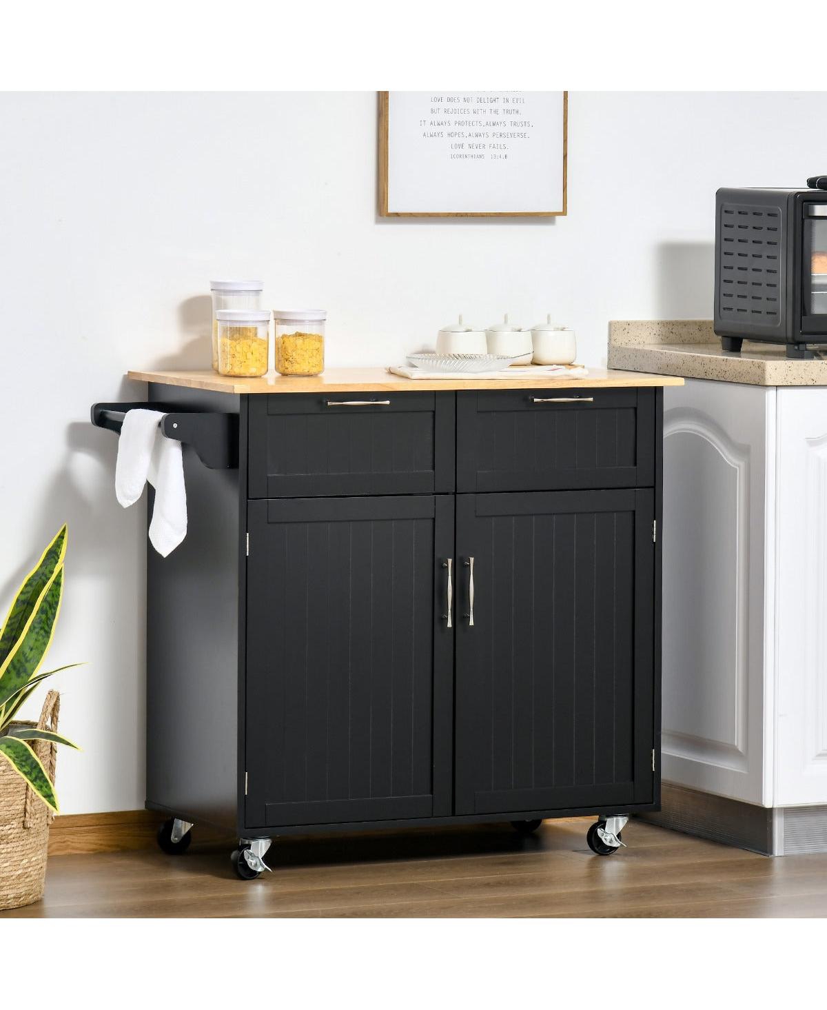 Click here for Halifax North America Black Kitchen Trolley: Moder... prices