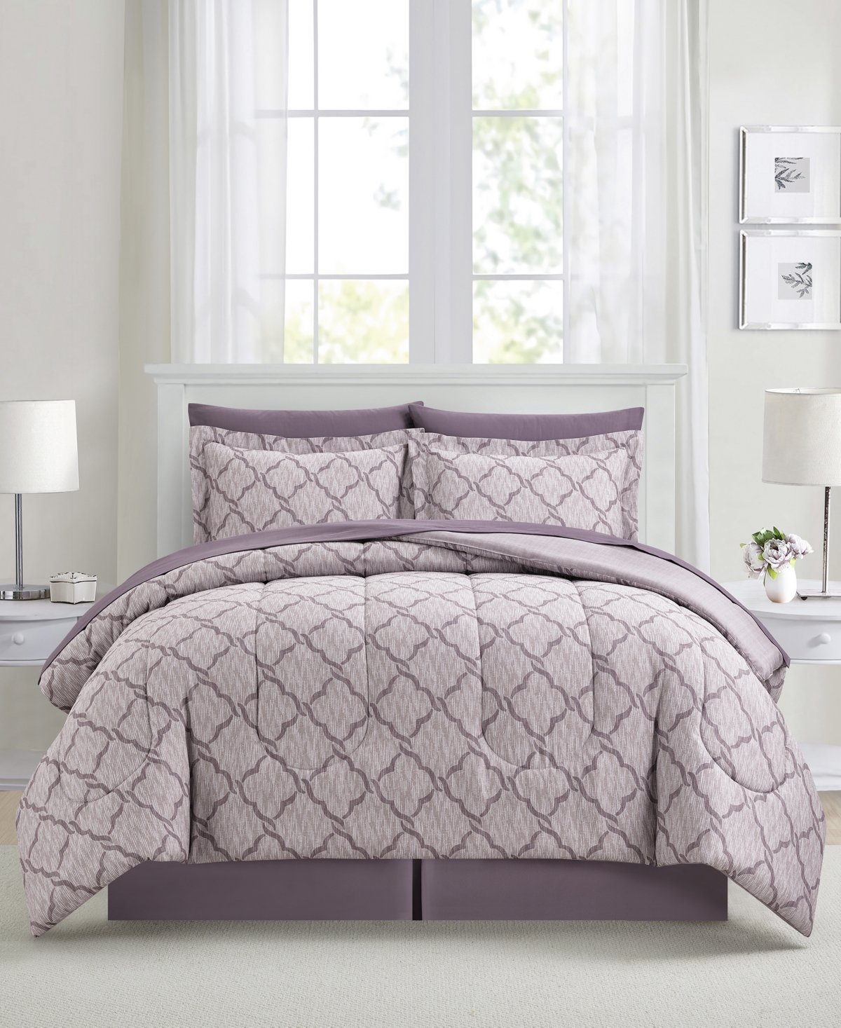 Click here for Sunham Belvedere Reversible 8-Pc. Comforter Sets -... prices