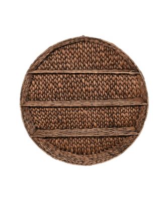 Click here for Annulus 24.61 X22 3 Shelf Circular Hand Woven Hyac... prices
