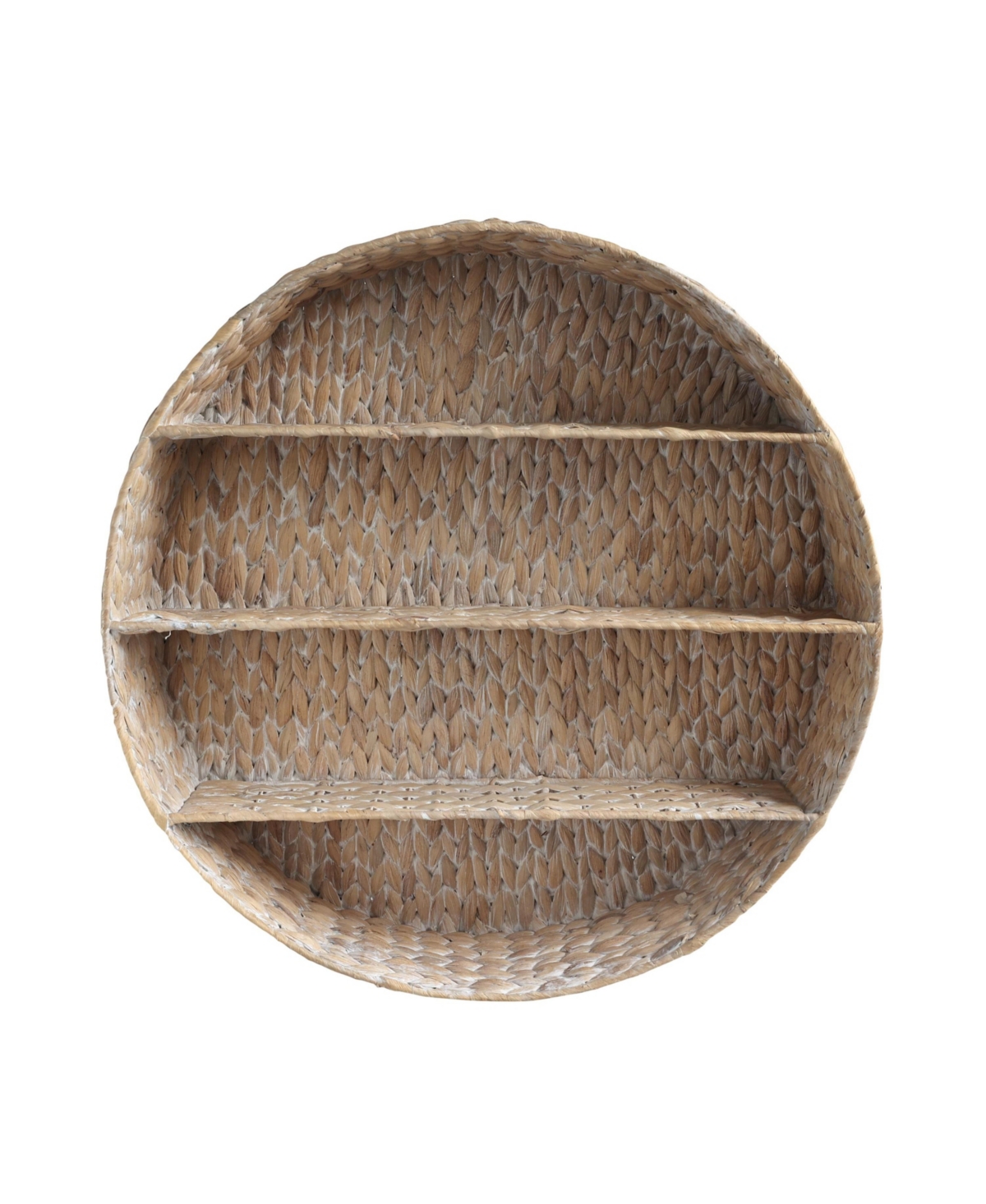 Click here for Annulus 24.61" 3-Shelf Circular Hand-Woven Hy... prices