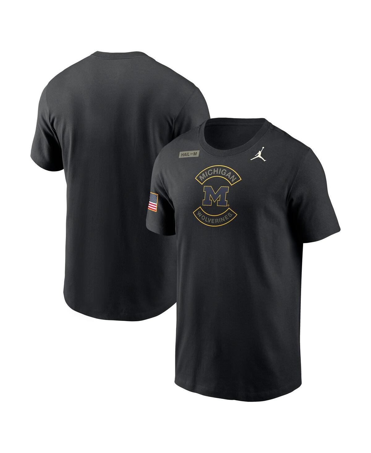 Click here for Nike Mens Black Michigan Wolverines 2025 Military... prices