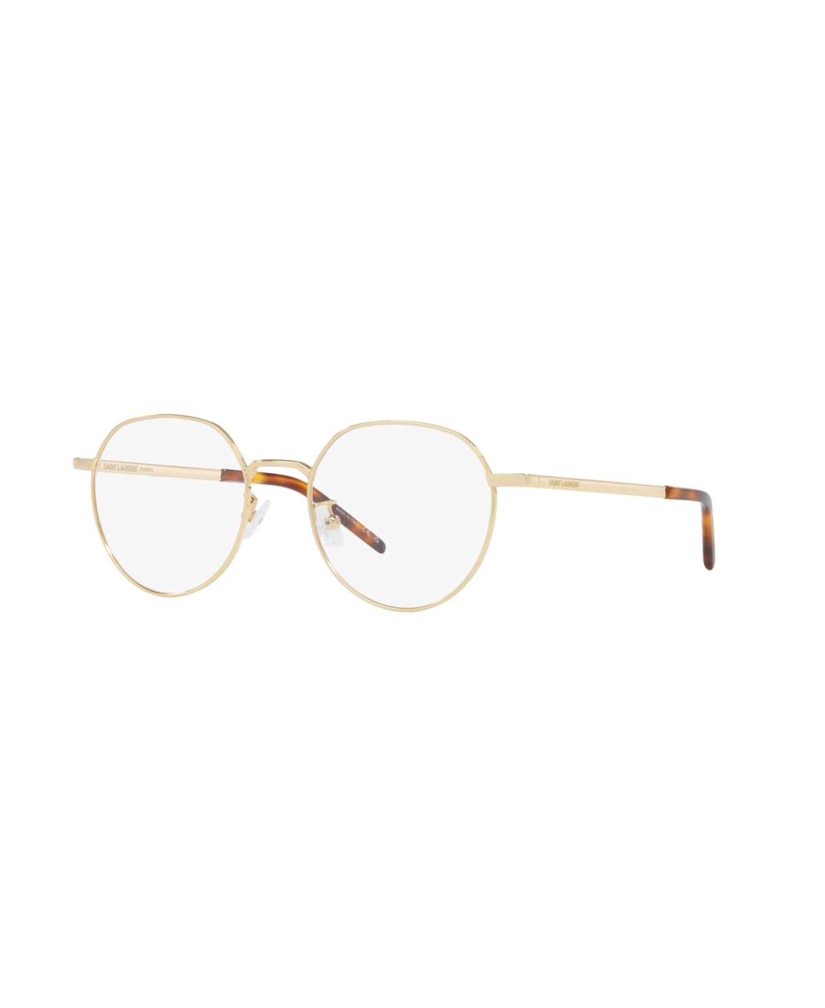 Click here for Saint Laurent Unisex Round Metal Sl 647/F Eyeglass... prices
