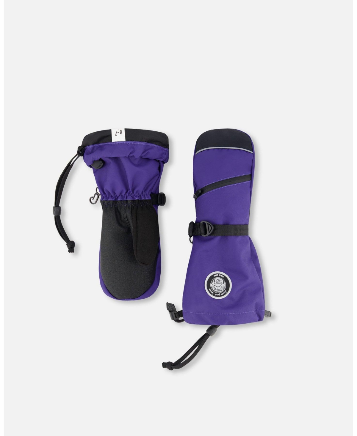 Click here for Deux par Deux Girl Winter Mittens Teknik Dark Purp... prices