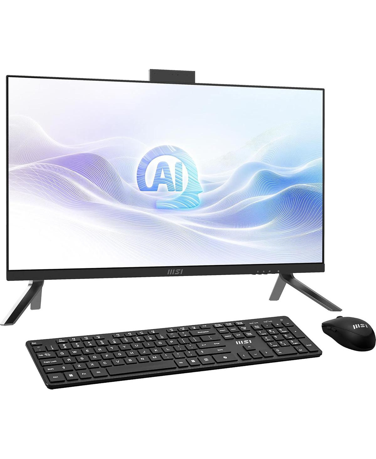 Msi Modern AM273Q Ai 1UM-040US 27 Wqhd All-In-One Desktop Computer  Intel Core Ultra 5-125H 1.2GHz  16GB Ram  1TB Ssd  Windows 11 Home  Black - Black