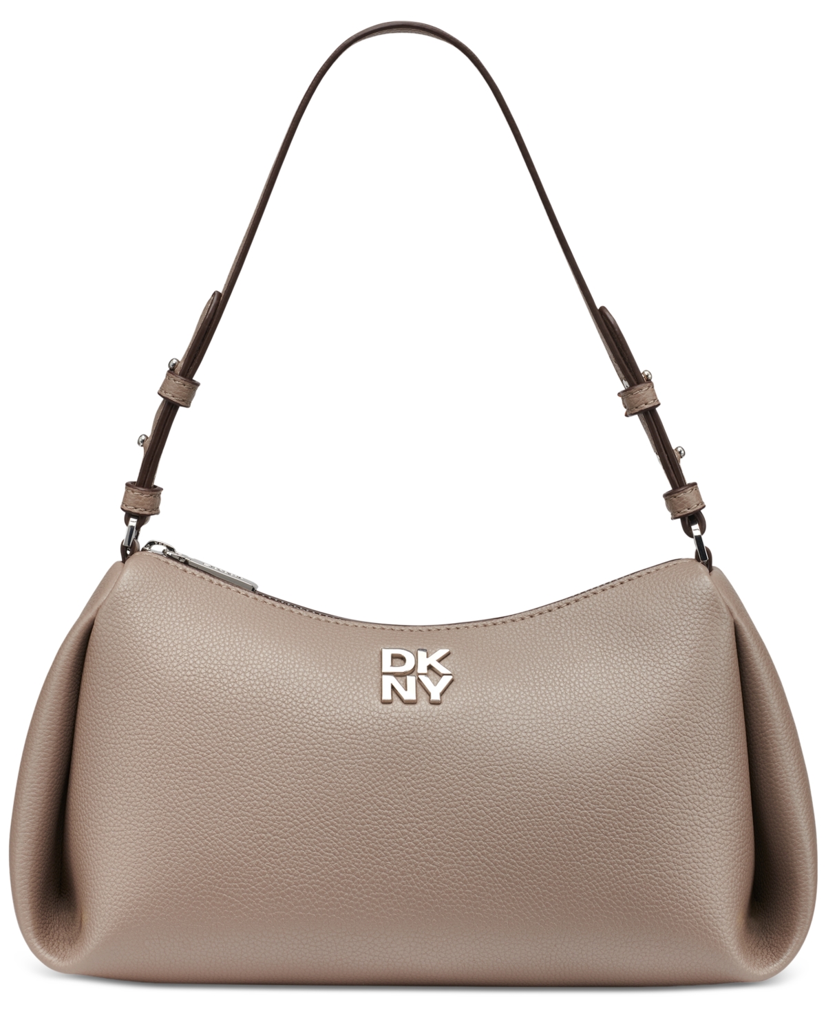Click here for Dkny Remy Top Zip Shoulder Bag - Mink prices