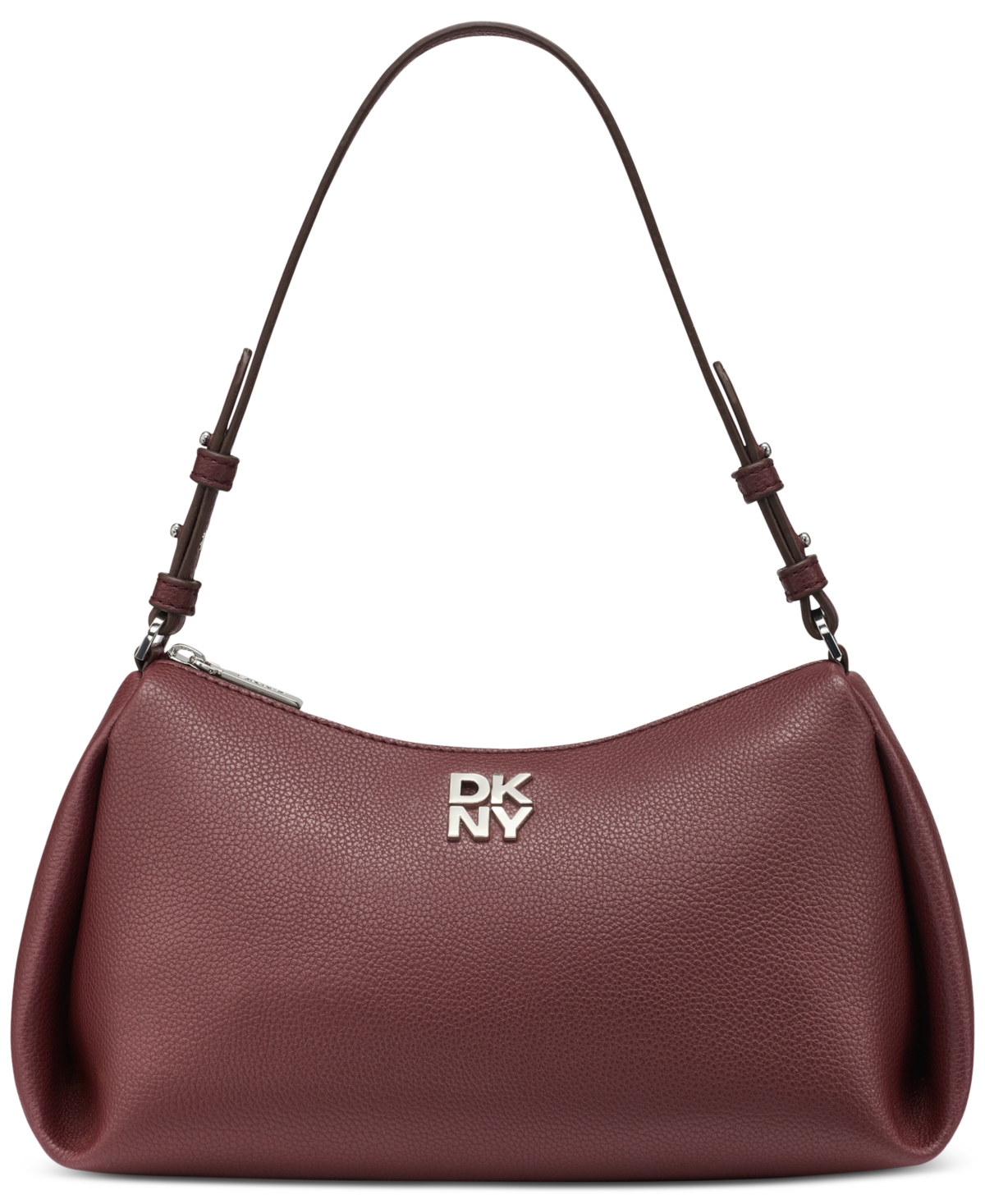 Click here for Dkny Remy Top Zip Shoulder Bag - Aged Wine prices