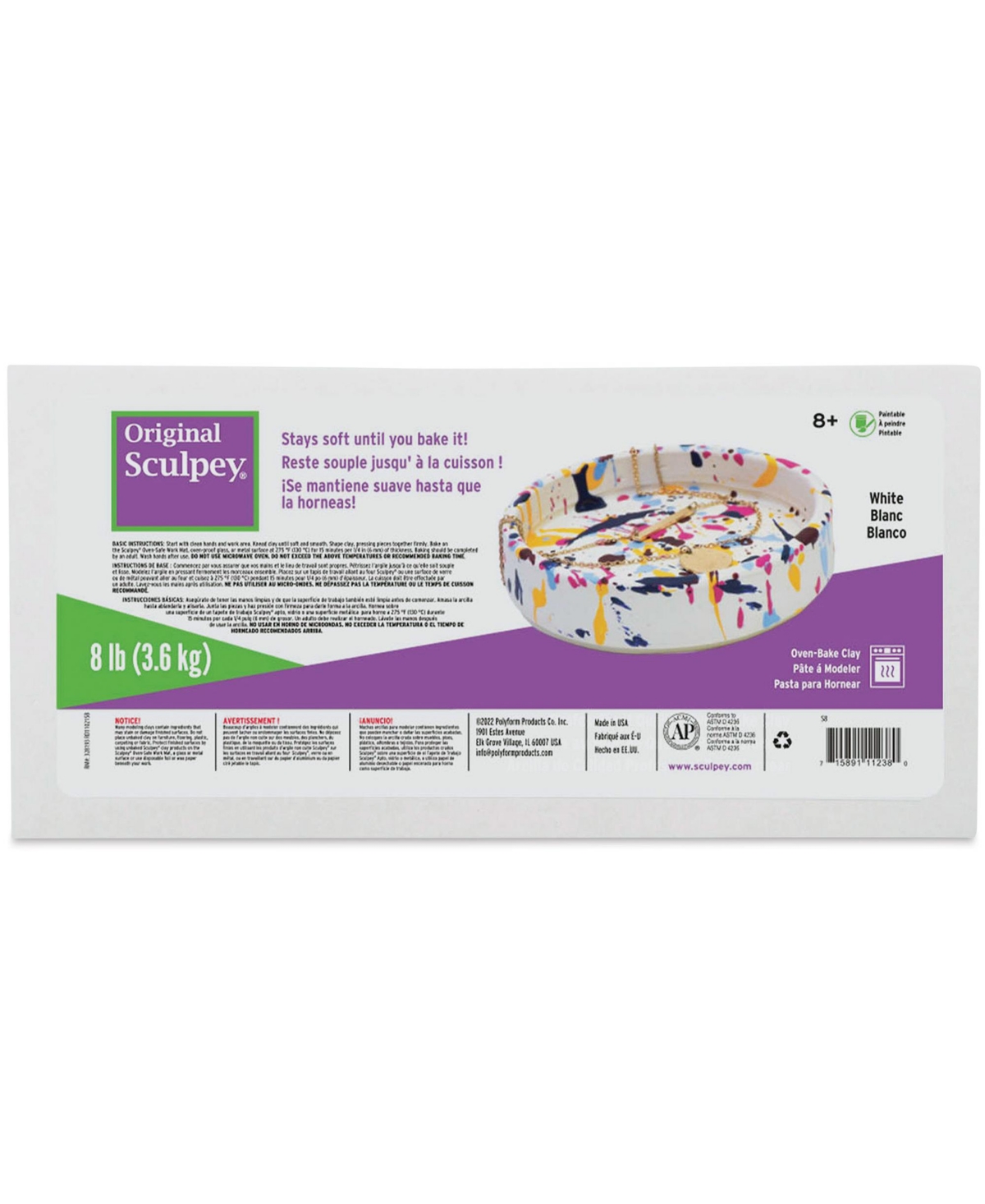 Click here for Original Sculpey Clay: White - 8 lb prices