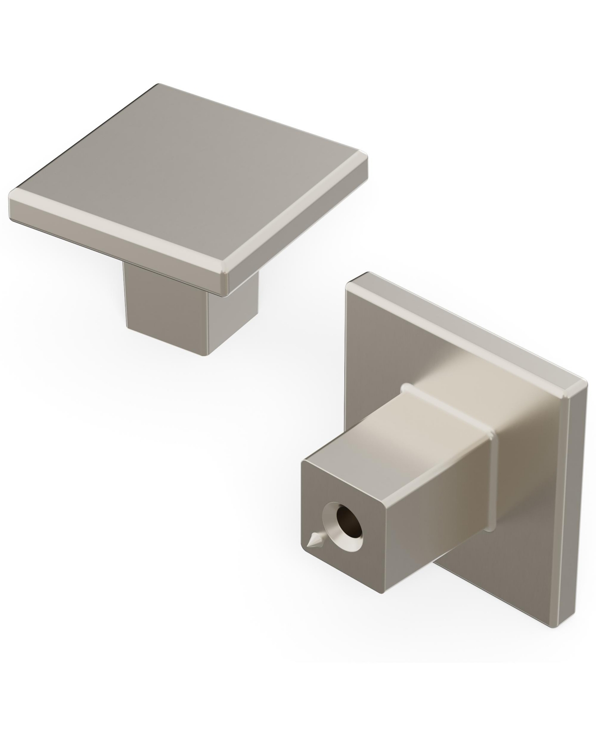 Click here for Heritage Designs Tempo: Square Knob 10pk - Satin N... prices